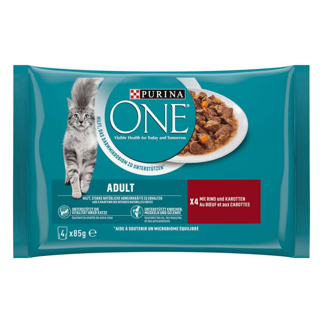 Adult mit Rind und Karotten | PURINA ONE | Purina AT