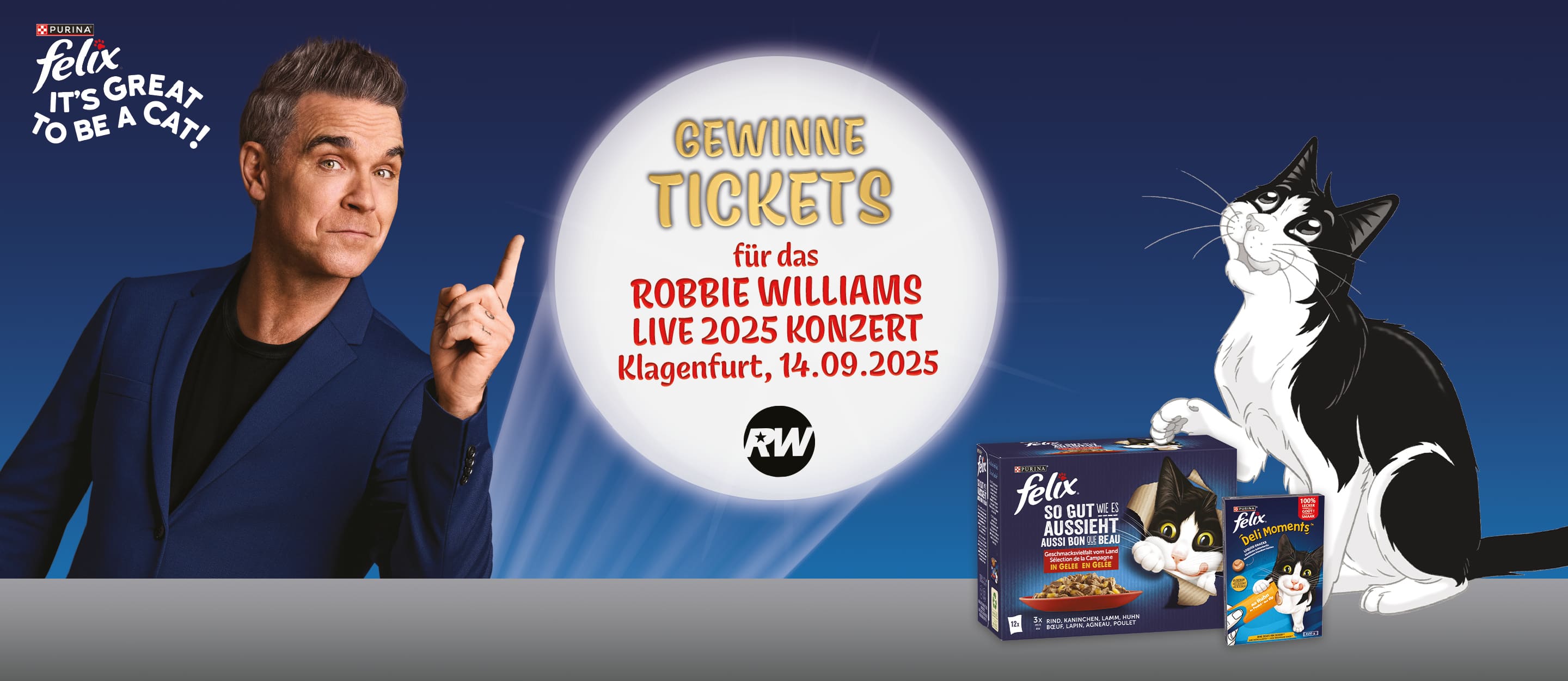 FELIX Gewinnspiel: Jetzt Robbie Williams Tickets gewinnen!